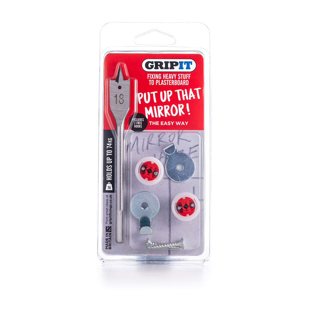 Mirror & Picture - Plasterboard Fixing Kit - Gripit